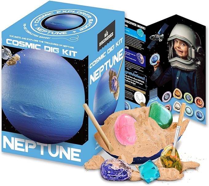Cosmic Dig Kit by Big Discoveries - Explore The Planets of The Solar S ...