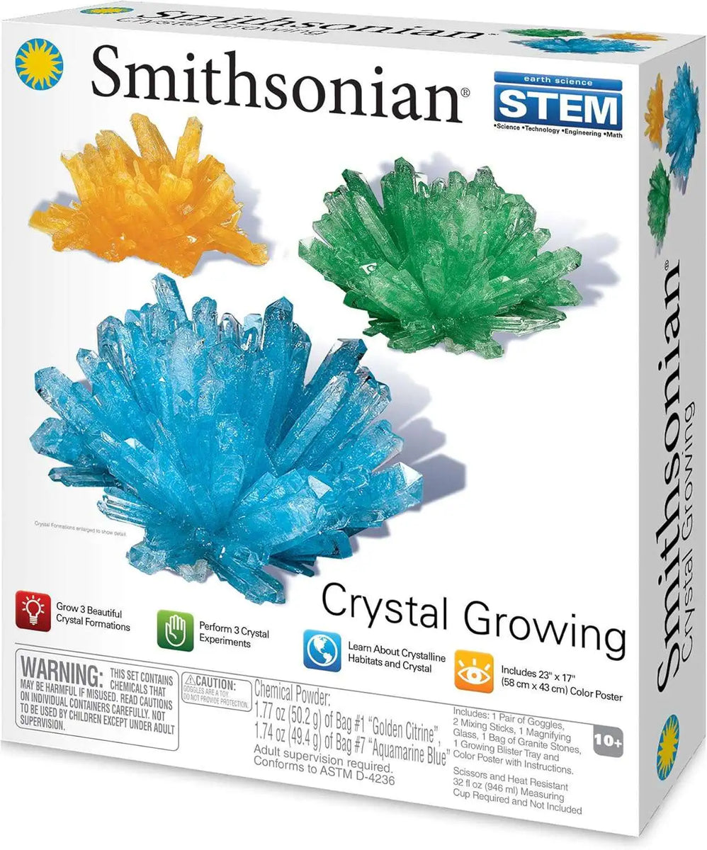 Smithsonian Crystal Growing Kit – The Little Big Kid Company